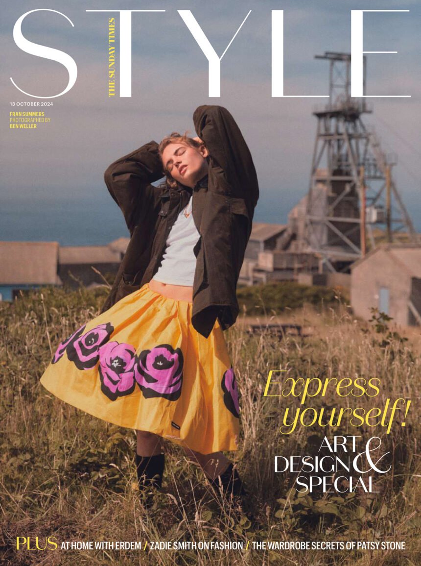 Fran Summers covers The Sunday Times Style October 13th, 2024 by Ben ...