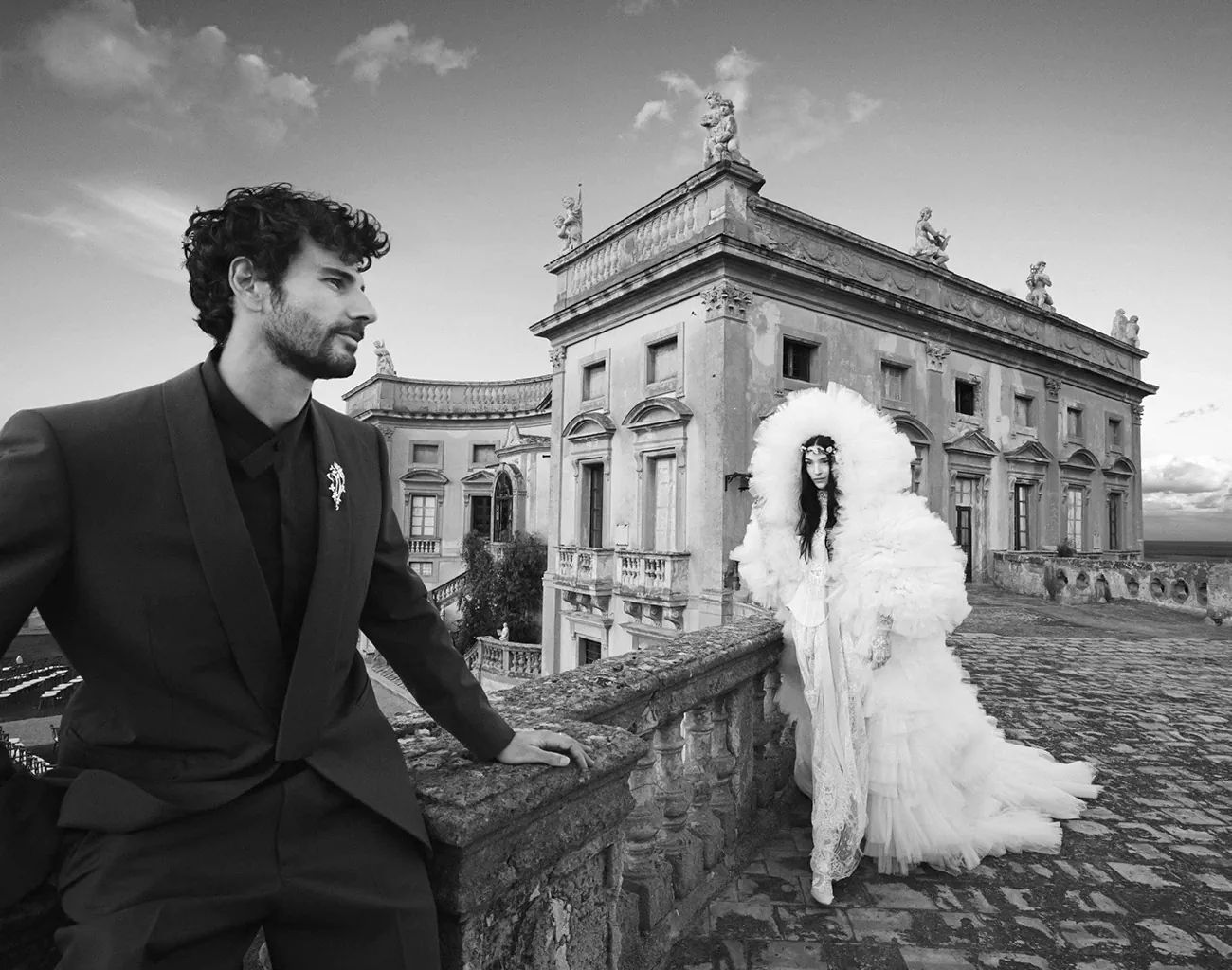 Mariacarla Boscono and Claudio Stecchi cover D la Repubblica October 19th, 2024 by Mert & Marcus ...