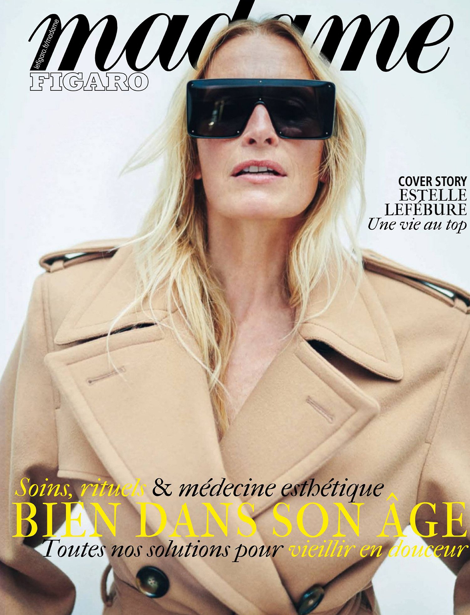 Estelle Lefébure covers Madame Figaro January 24th, 2025 by Rasmus ...