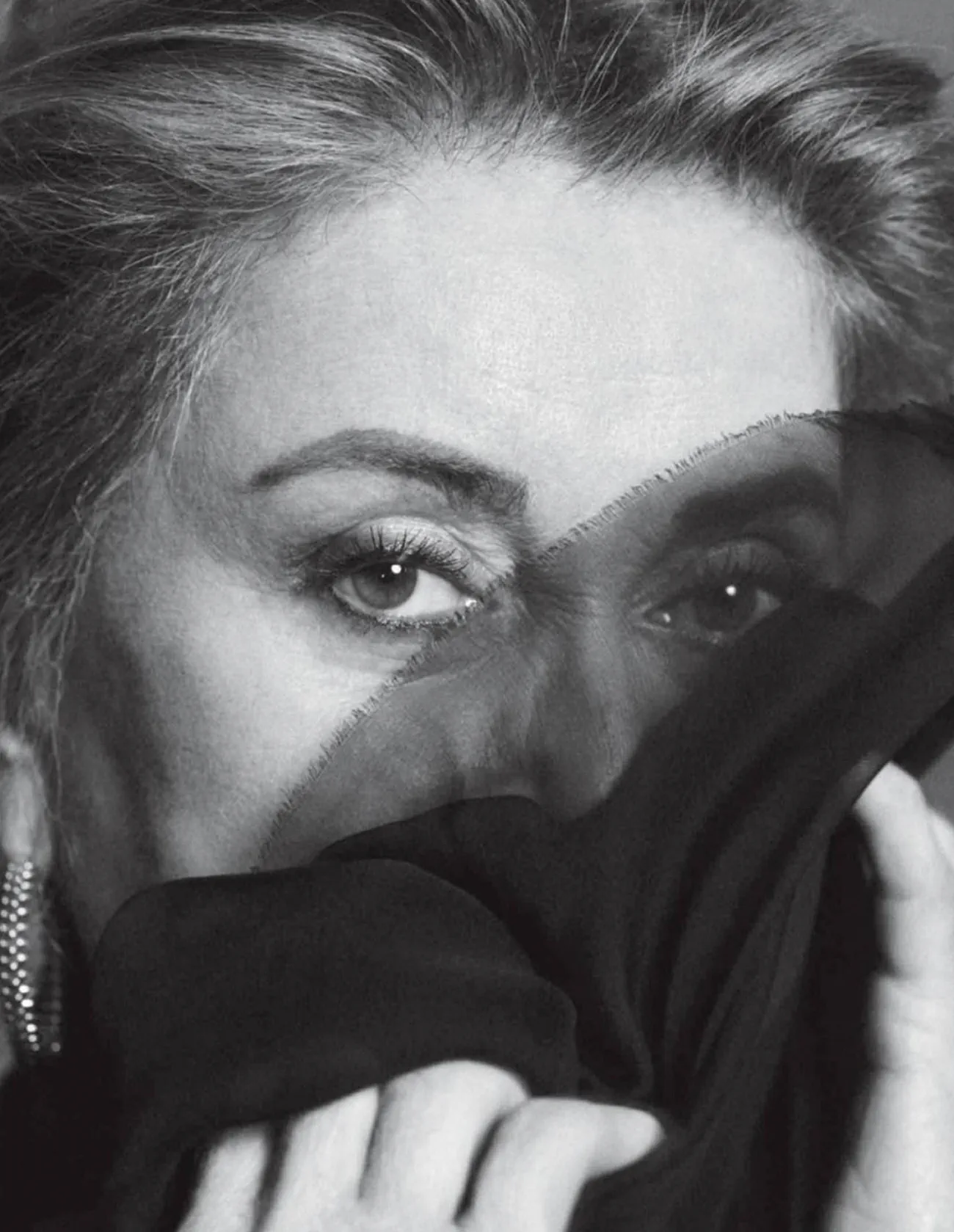 Catherine Deneuve covers Madame Figaro February 21st, 2025 by Nico Bustos