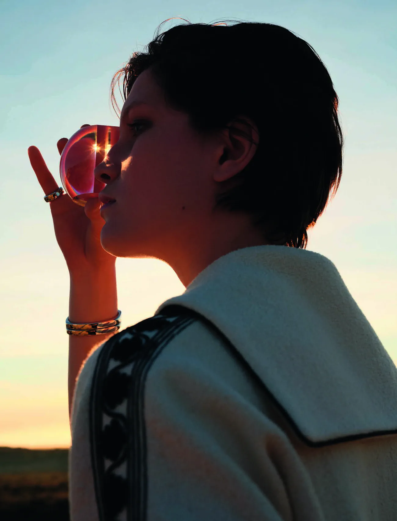 Tessa Bruinsma by Cedric Bihr for Madame Figaro February 28th, 2025 ...