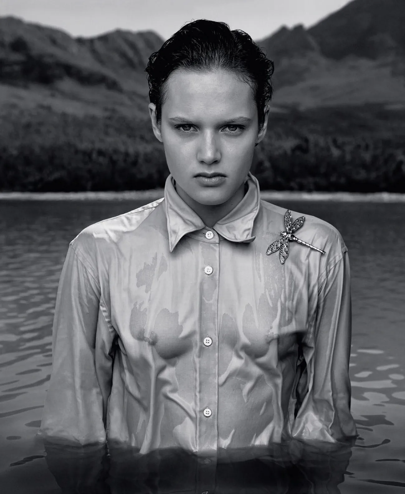 Libby Taverner and Noor Khan cover M Le magazine du Monde March 29th, 2025 by Julien Martinez ...