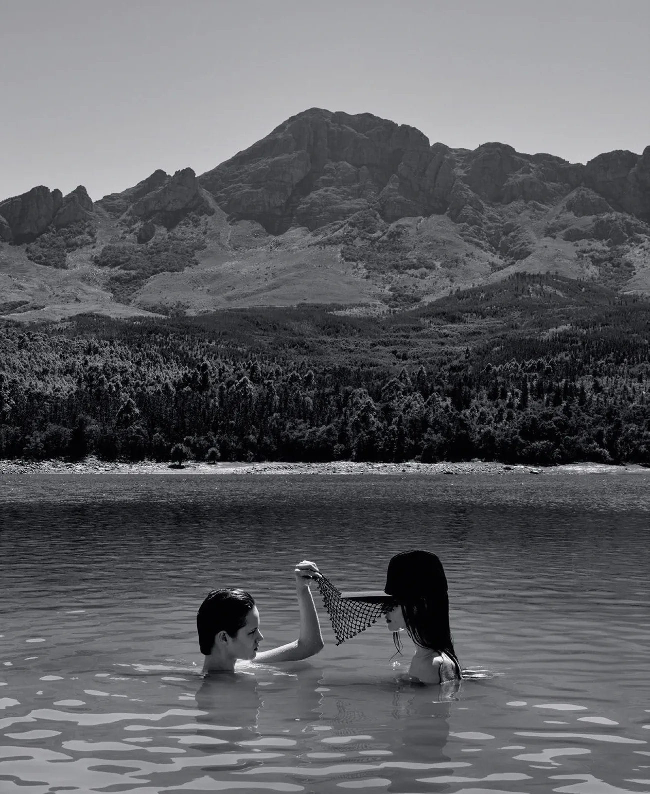 Libby Taverner and Noor Khan cover M Le magazine du Monde March 29th, 2025 by Julien Martinez ...