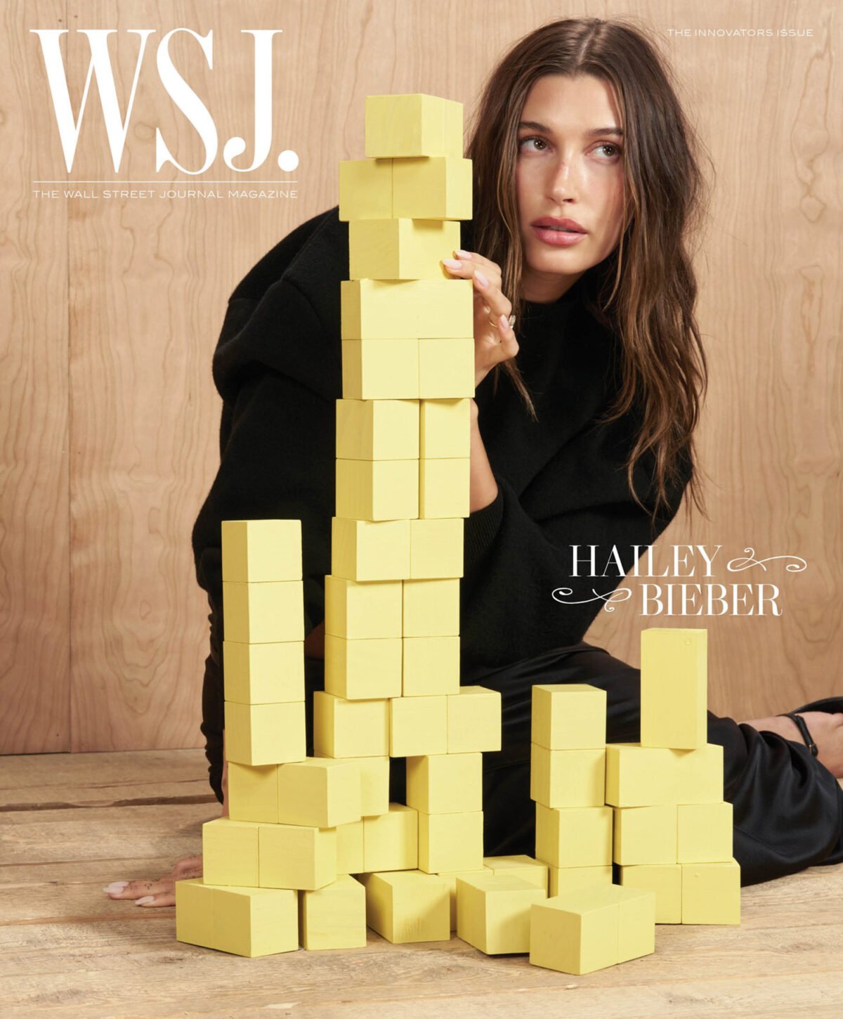 Hailey Bieber covers WSJ. Magazine November 2025 by Marili Andre ...