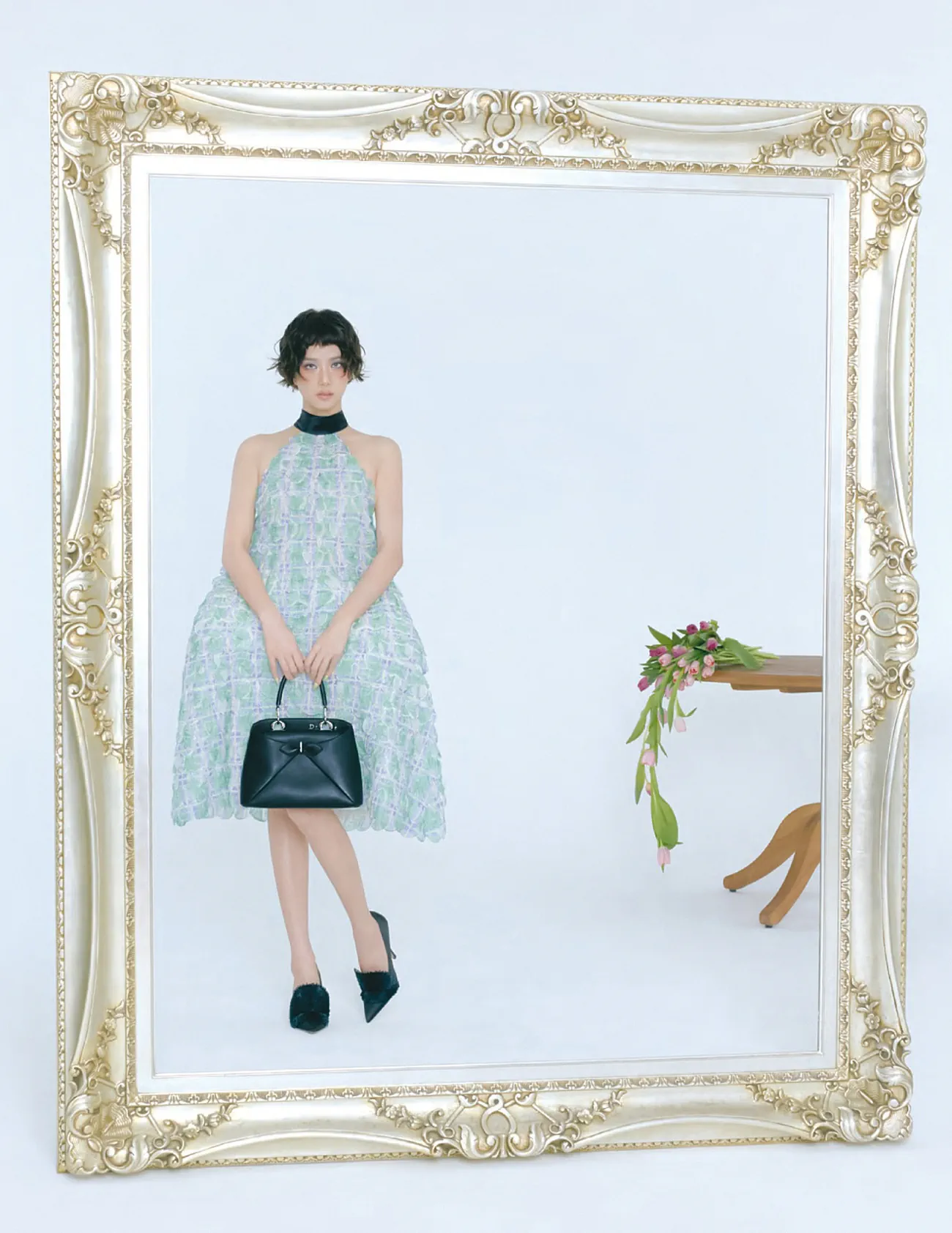 Blackpink's Jisoo in Dior on Elle Korea December 2025 by An Sangmi