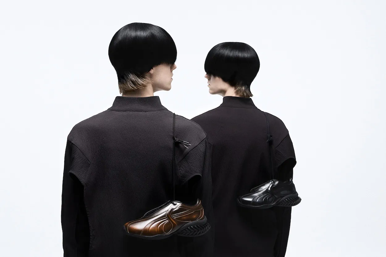 Puma x J.L-A.L CELL Geo designed to transform with wear